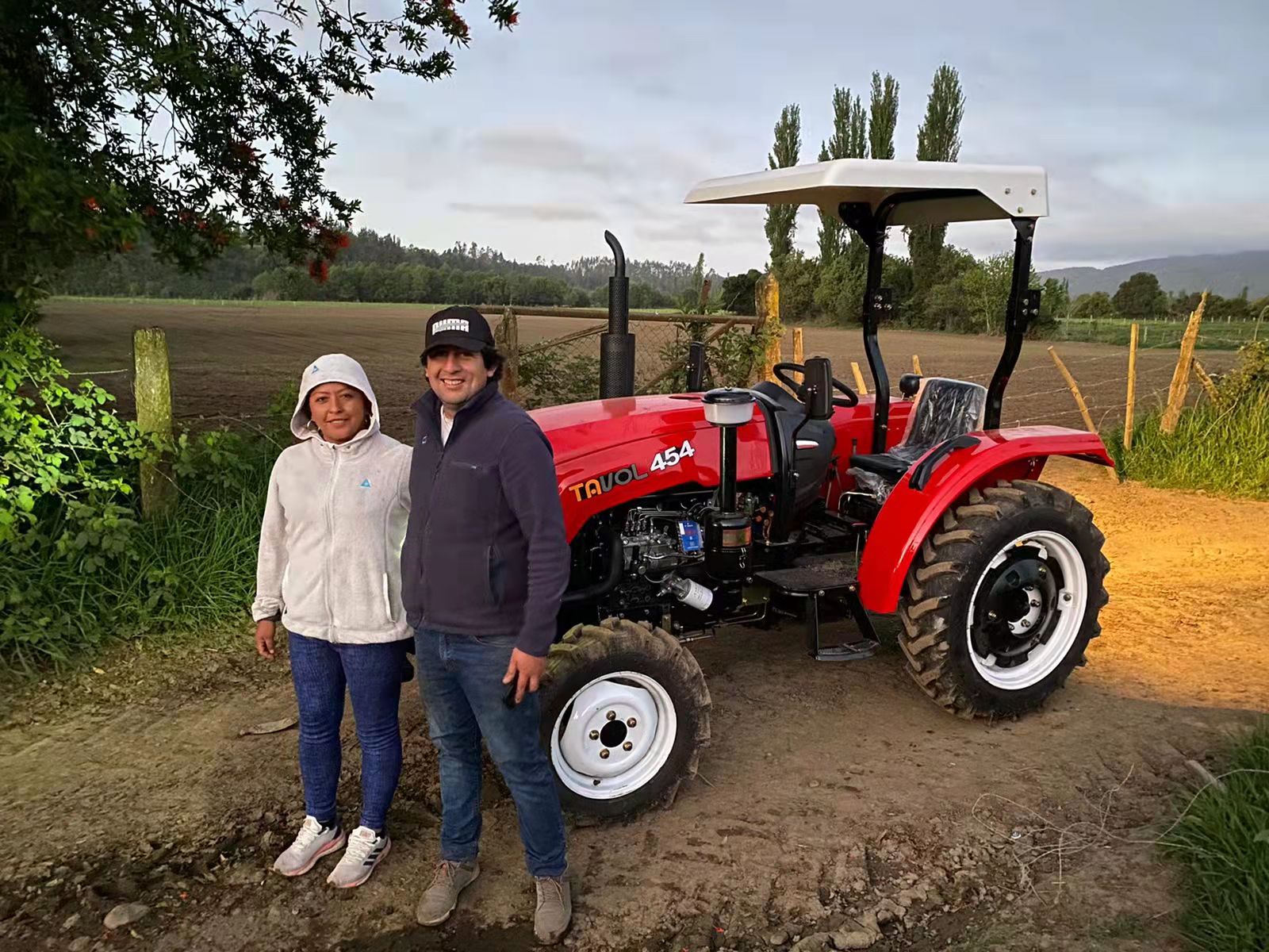 45hp farm equipment tractor for sale and service in chile - Tavol ...